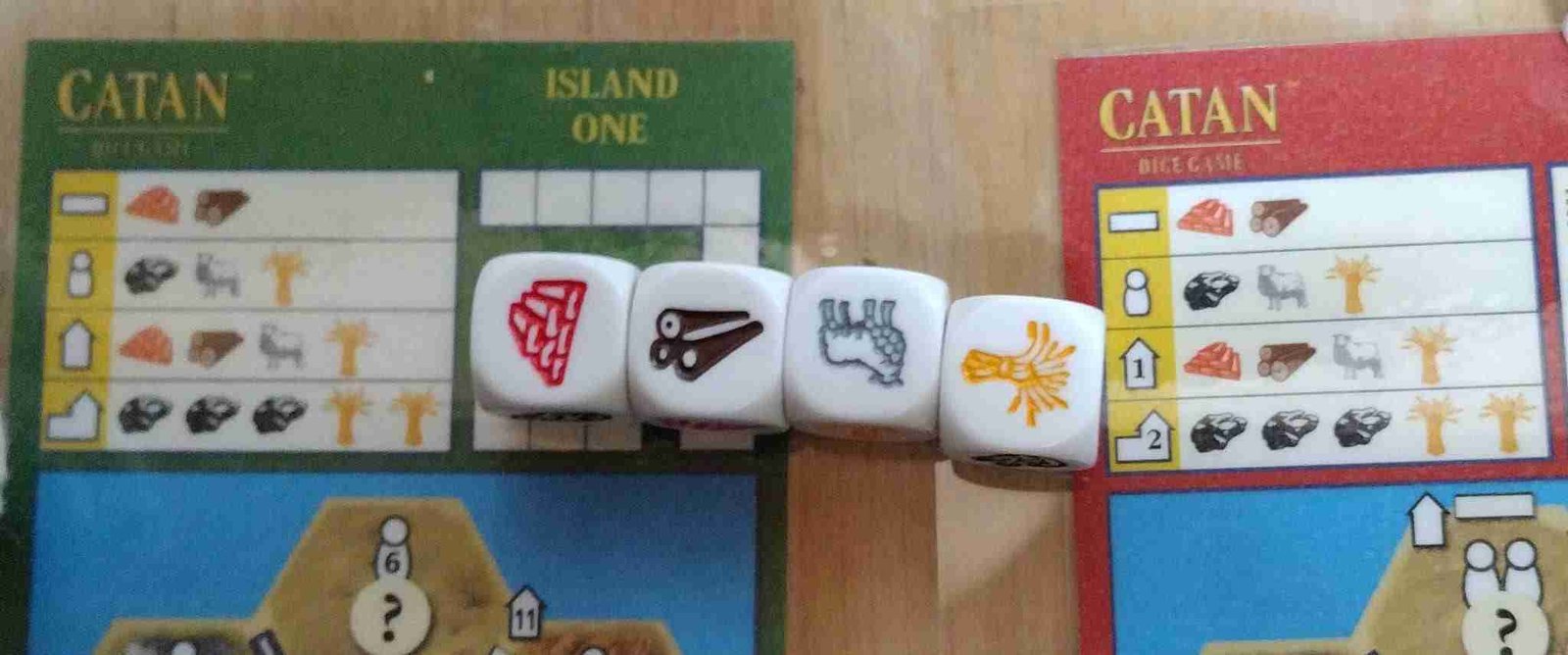 Catan Dice : Gypsy Gameschooler