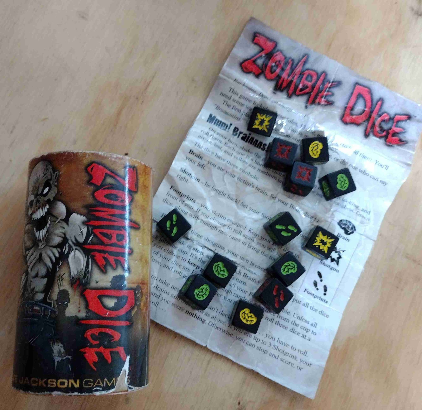 Zombie Dice : Gypsy Gameschooler
