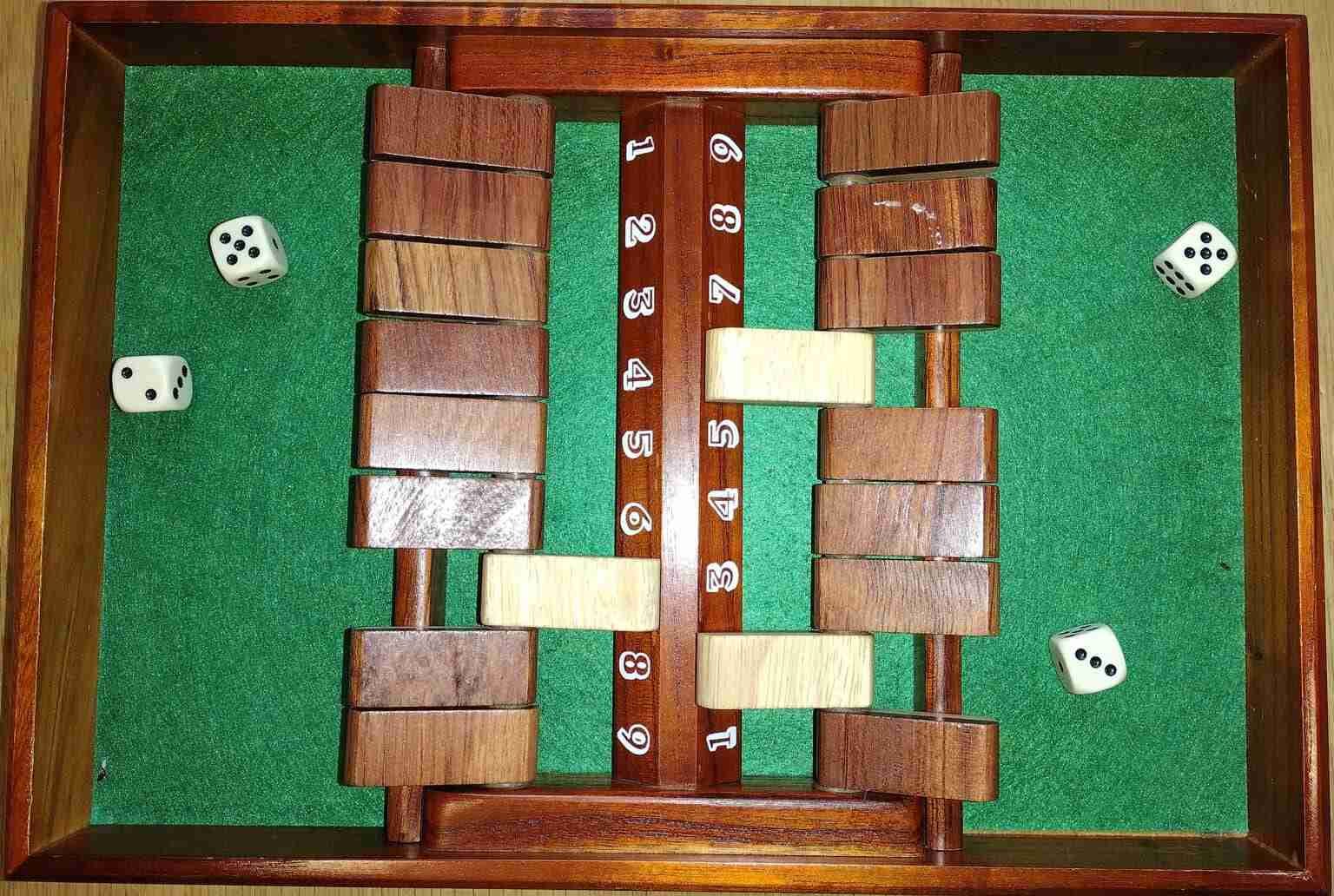 Shut the Box : Gypsy Gameschooler