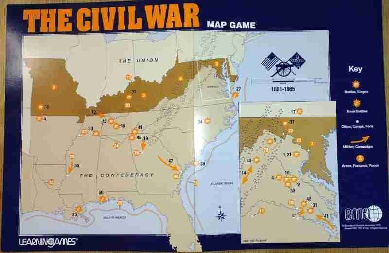 Civil War Game : Gypsy Gameschooler
