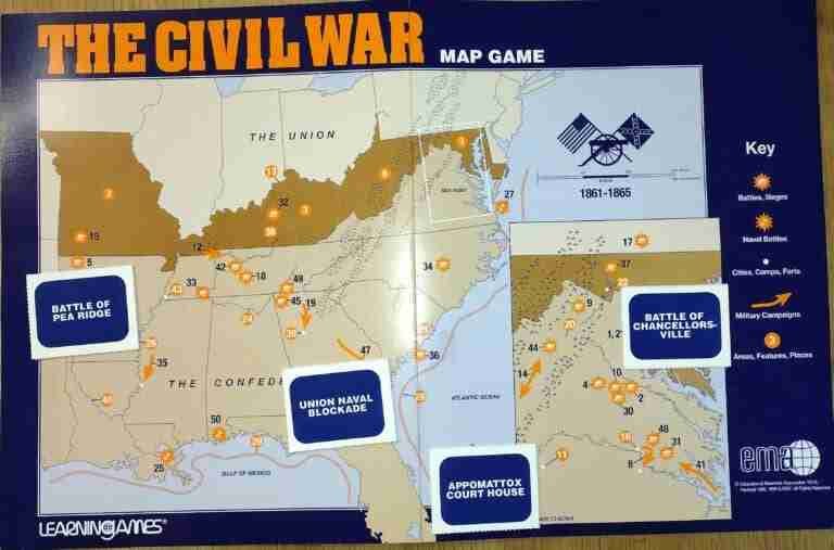Civil War Game : Gypsy Gameschooler