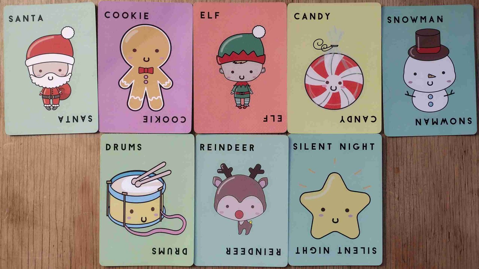 Santa Cookie Elf Candy Snowman : Gypsy Gameschooler